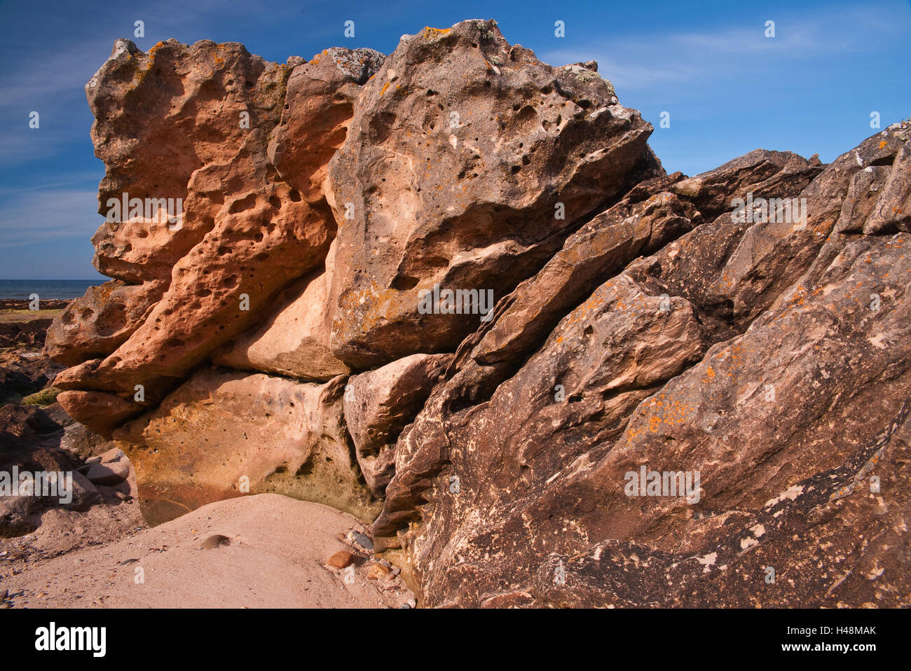 Scotland rock formation hi-res stock photography and images - Alamy