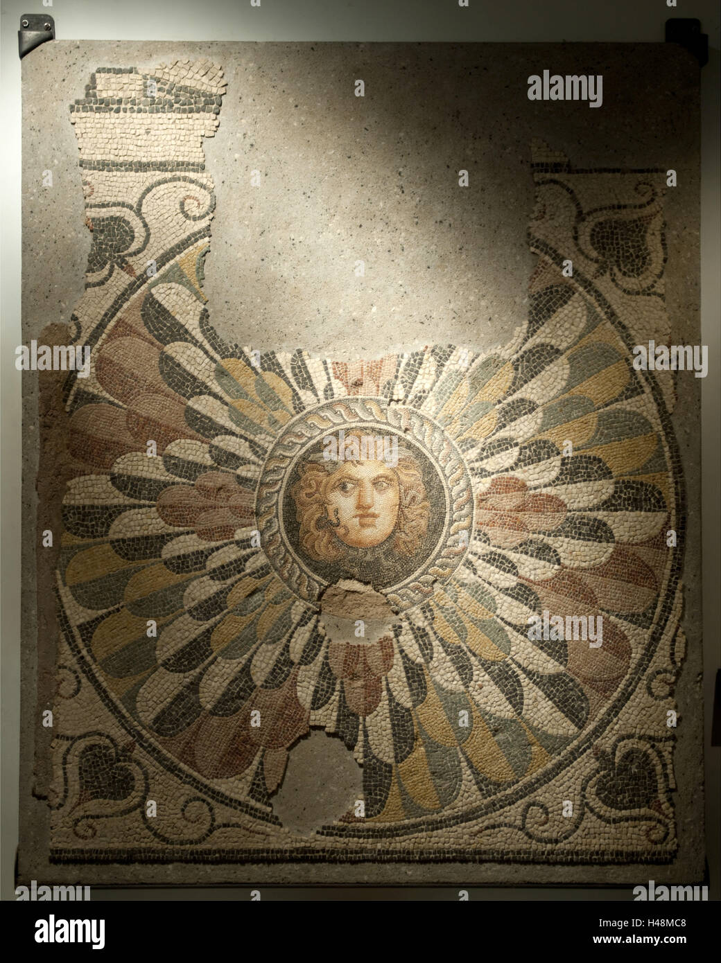 Egypt, Alexandria, national museum, mosaic Stock Photo - Alamy