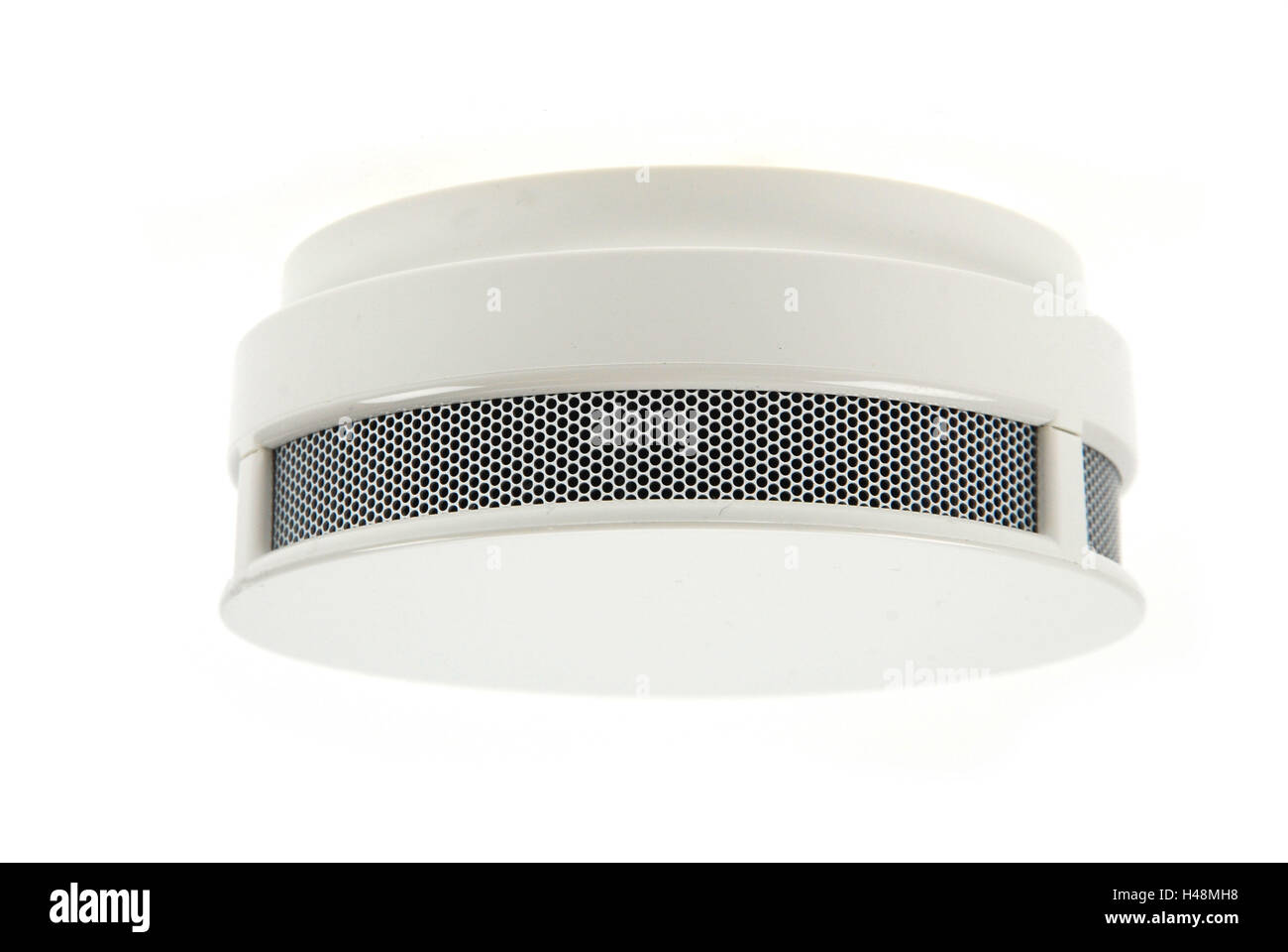 Smoke detector, studio recording Stock Photo - Alamy