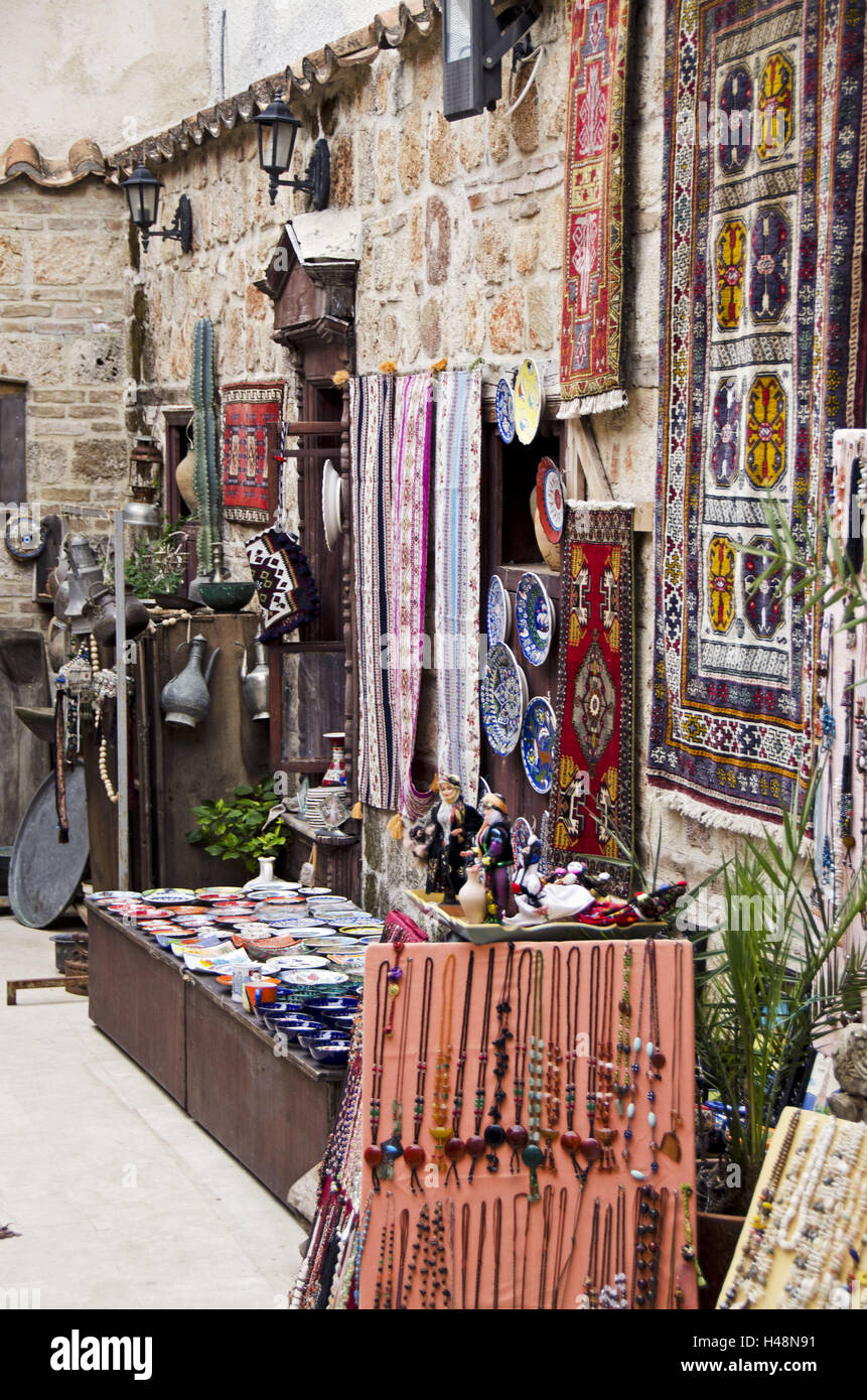 Turkey, south coast, province Antalya, Antalya, Old Town, shops ...