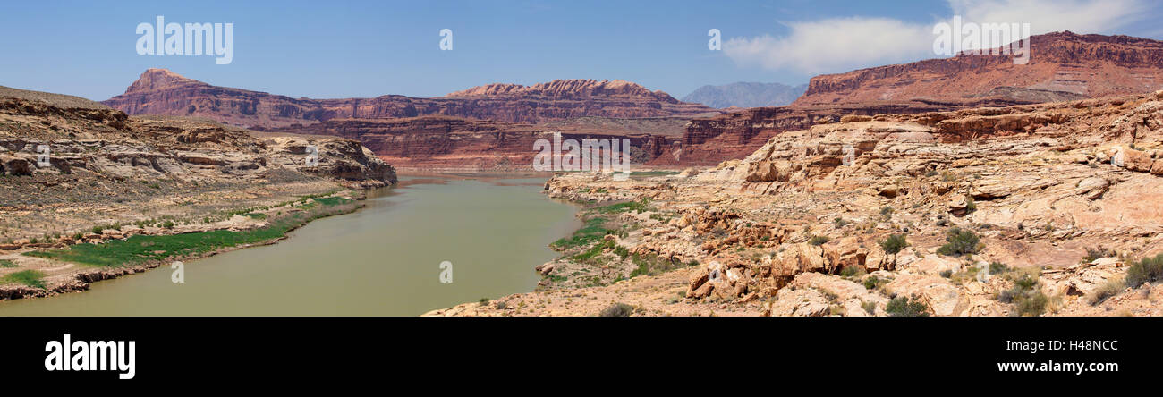Panorama, USA, Colorado plateau Stock Photo - Alamy