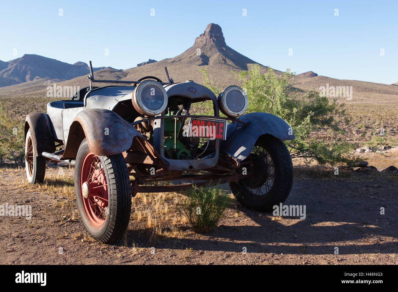USA, Arizona, Route 66, vintage car Stock Photo - Alamy
