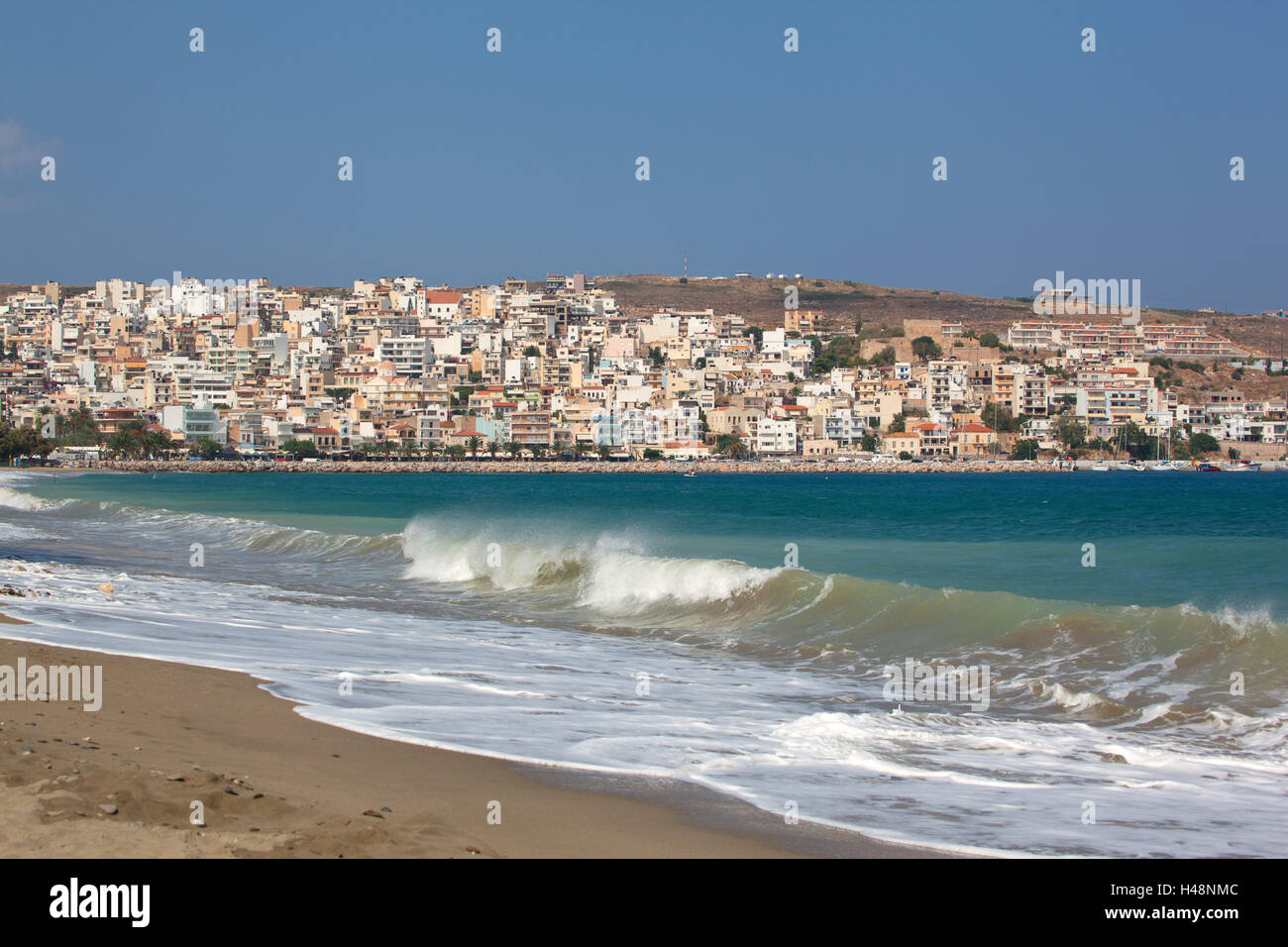 Greece, Crete, Sitia, coast, surf Stock Photo - Alamy