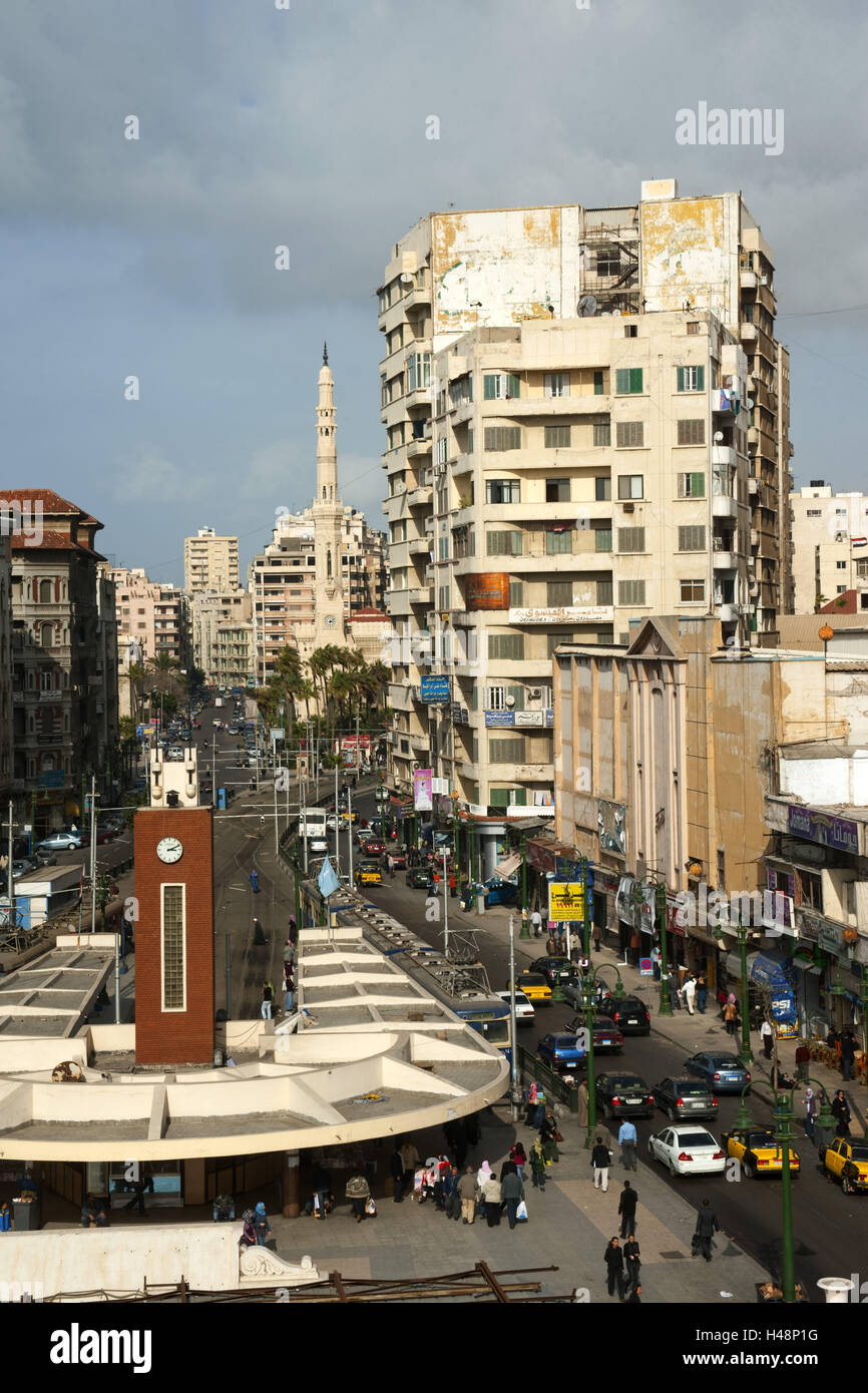 Alexandria tram egypt hi-res stock photography and images - Alamy