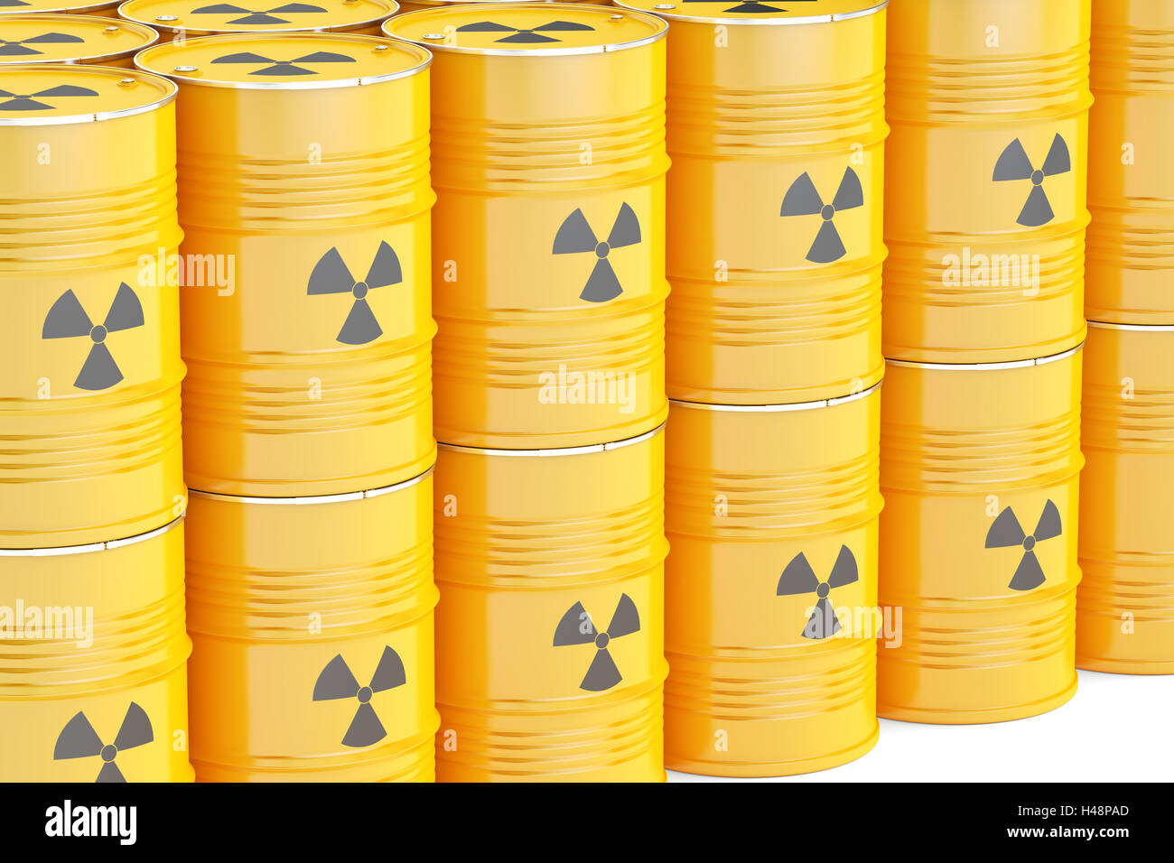 Nuclear waste barrels hi-res stock photography and images - Alamy