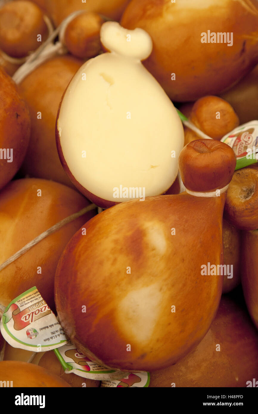 Hand smoked provola cheese of cows milk hi-res stock photography and ...