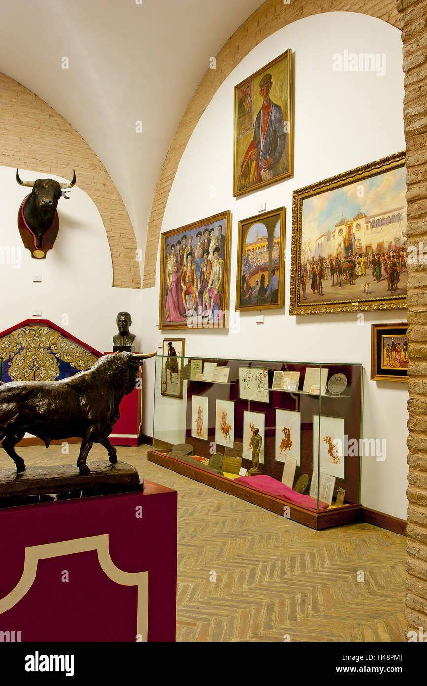 Spain, Andalusia, Seville, bullfight museum Stock Photo - Alamy