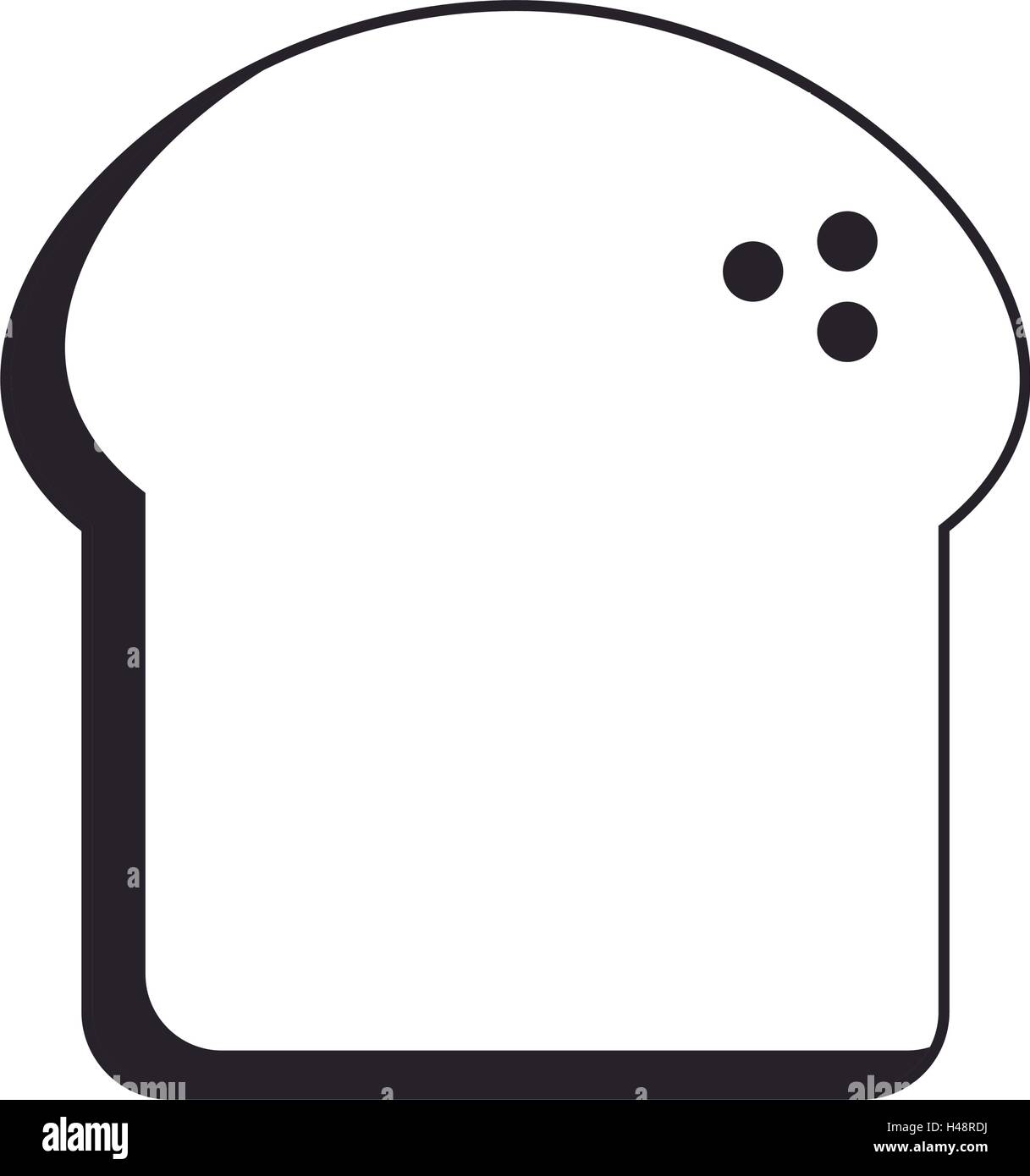 Isolated bread food design Stock Vector Image & Art - Alamy