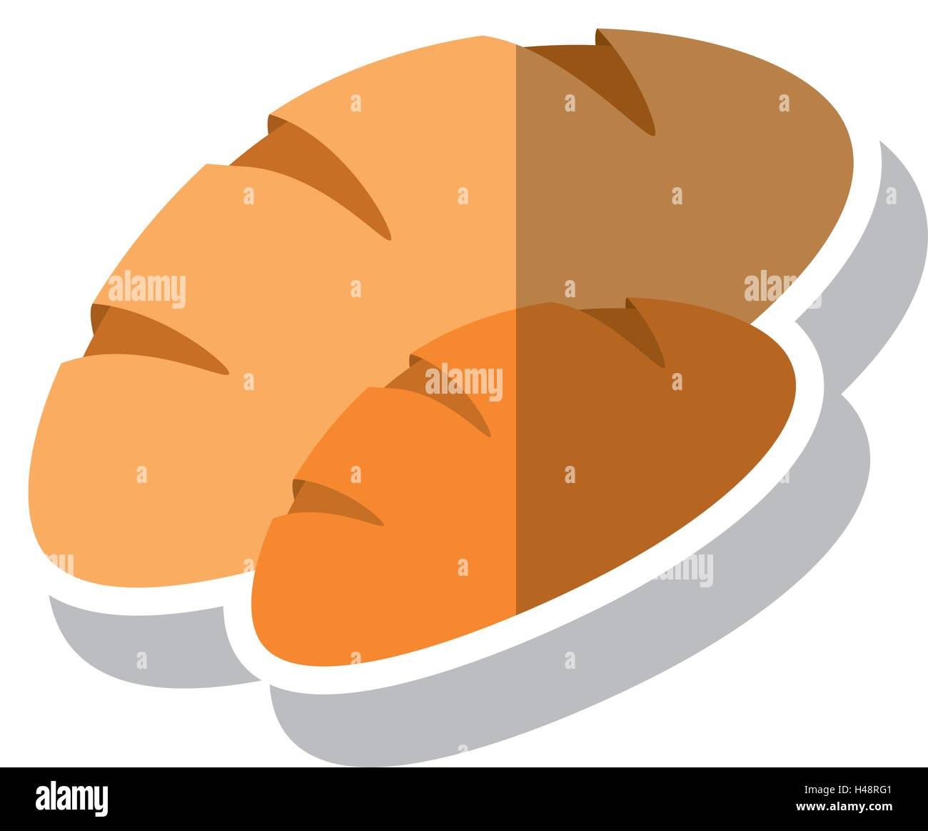 Isolated bread food design Stock Vector Image & Art - Alamy