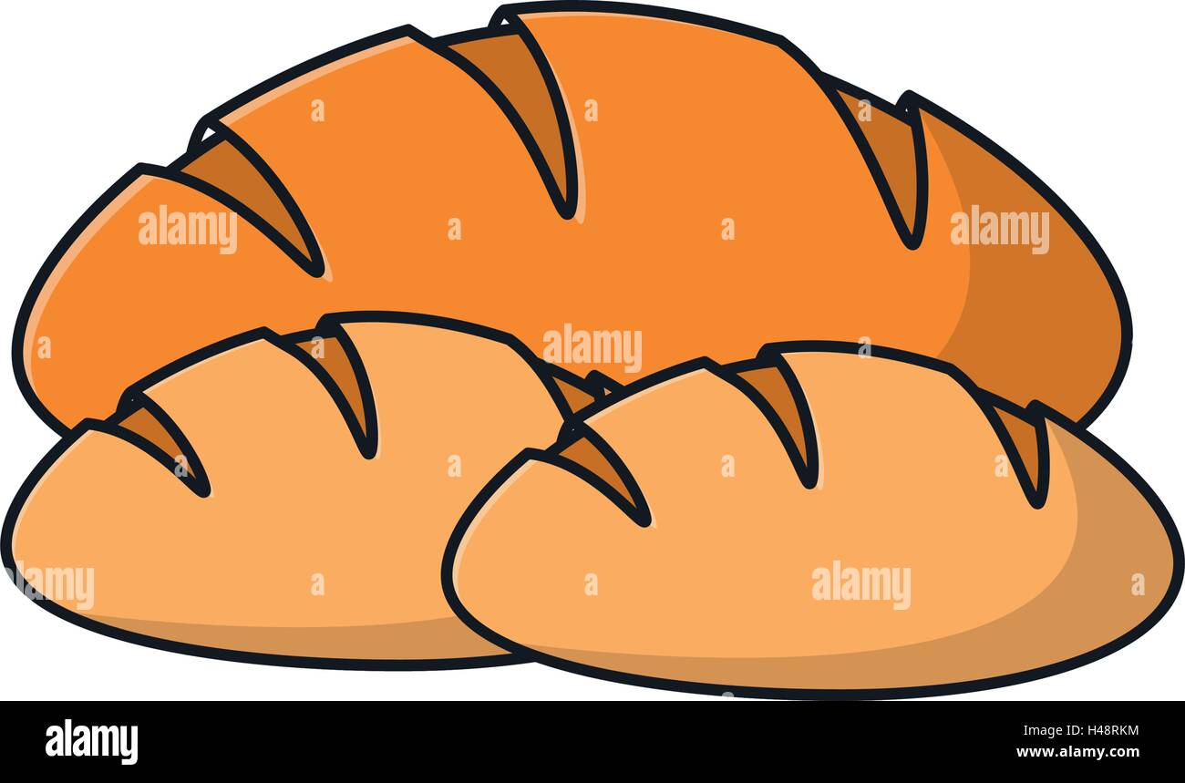Isolated bread food design Stock Vector Image & Art - Alamy