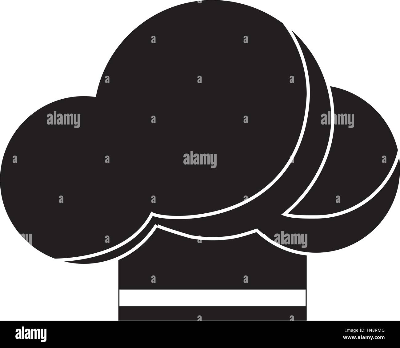 Isolated chefs hat design Stock Vector Image & Art - Alamy