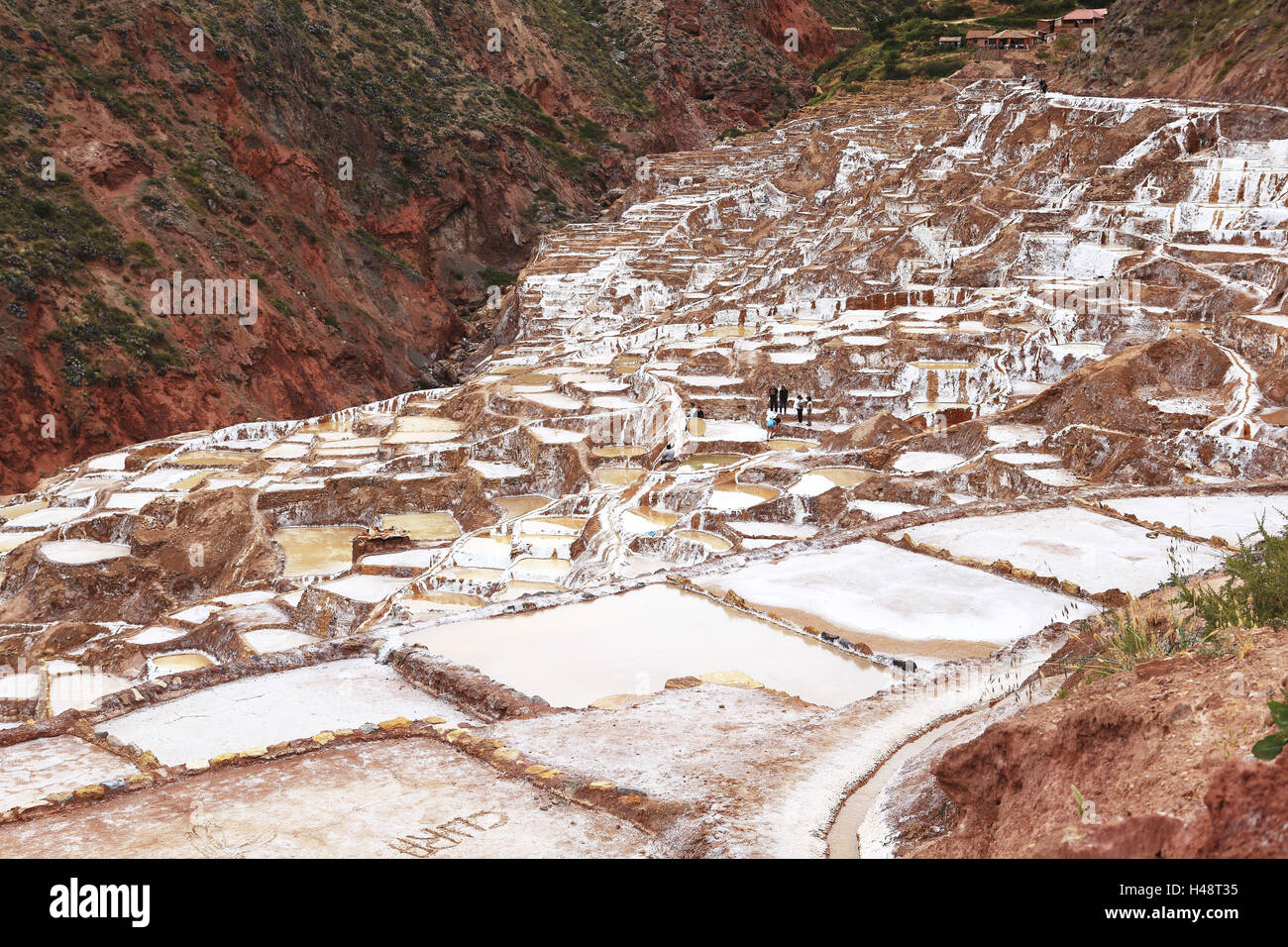 Peru, Inca, salt Stock Photo - Alamy
