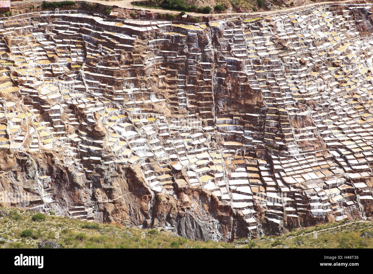 Peru, Inca, salt Stock Photo - Alamy