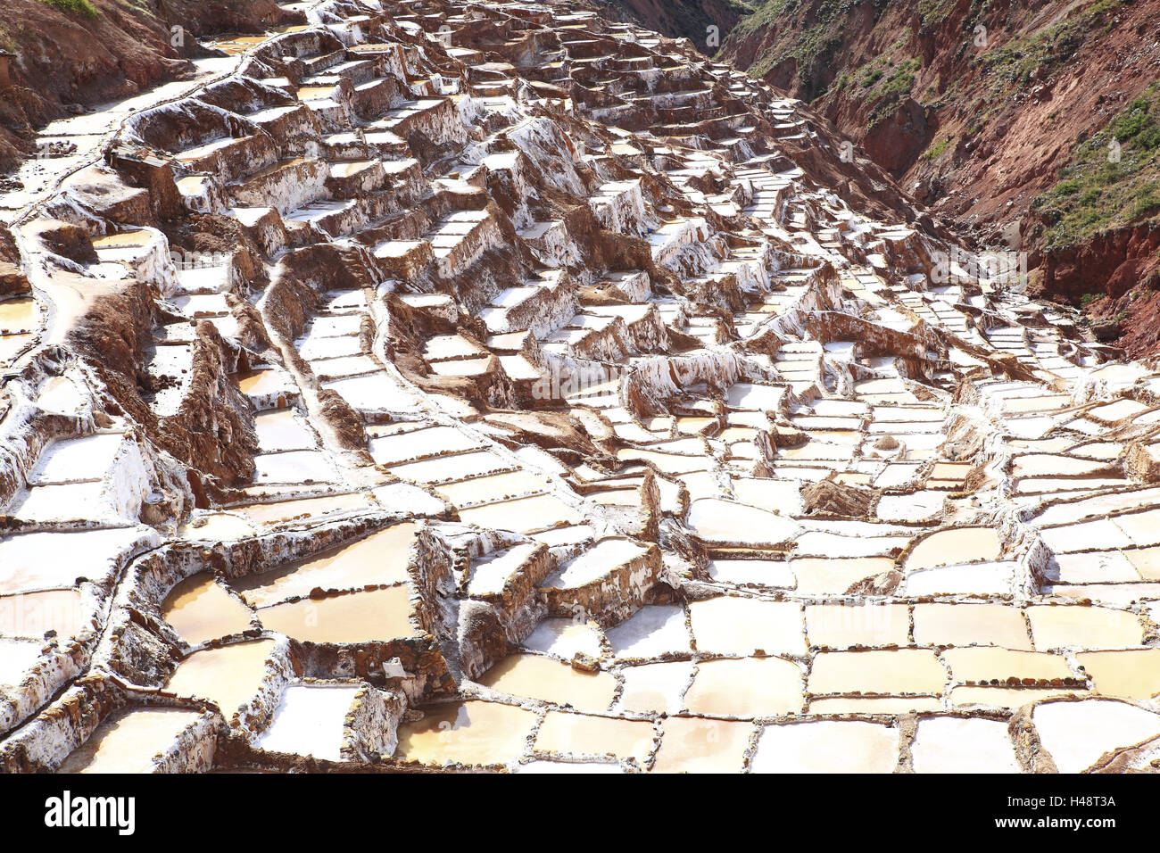 Peru, Inca, salt Stock Photo - Alamy
