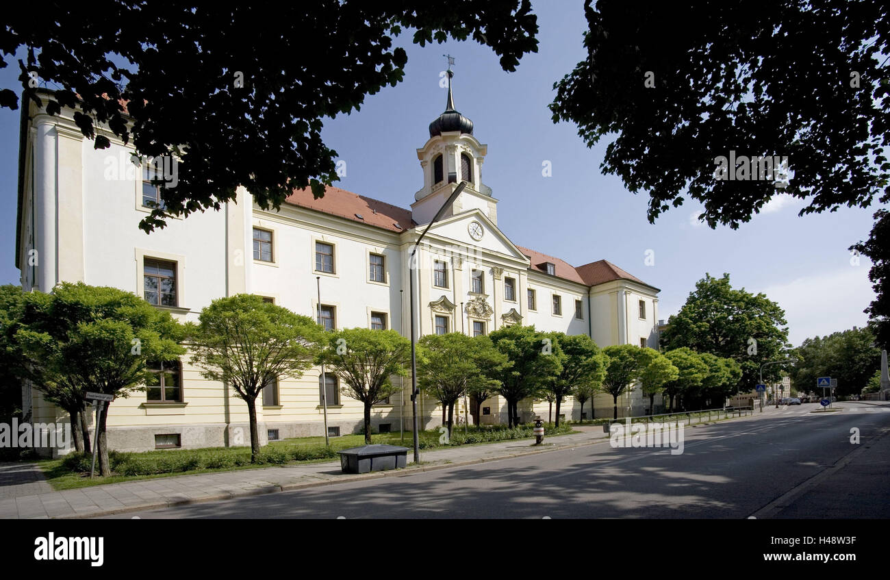 Germany, Bavaria, Munich, day home school, Hochstrasse, town, school ...