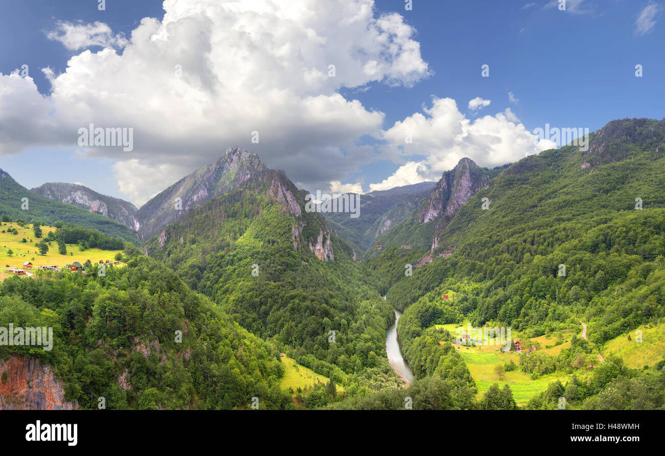 Tara river canyon hi-res stock photography and images - Alamy