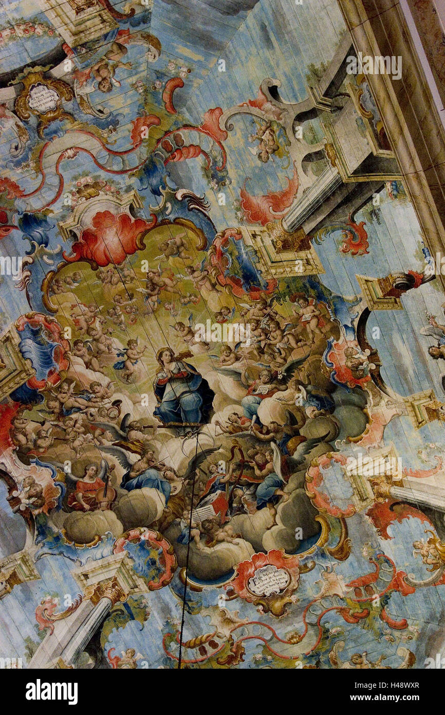 Ceiling of the sao francisco church hi-res stock photography and images ...