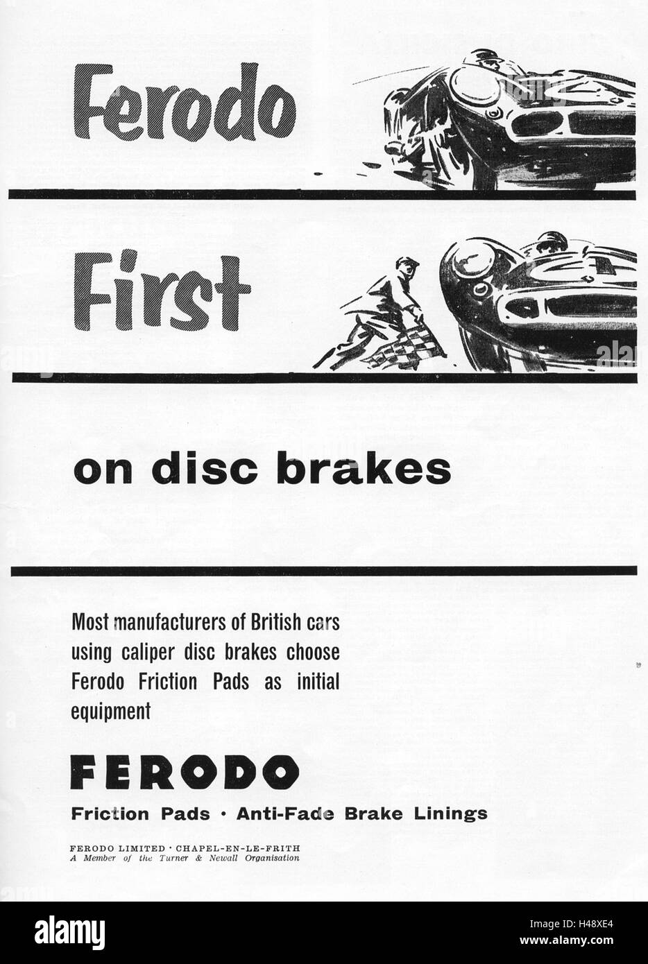 Print Ads From The 1950s High Resolution Stock Photography and Images ...