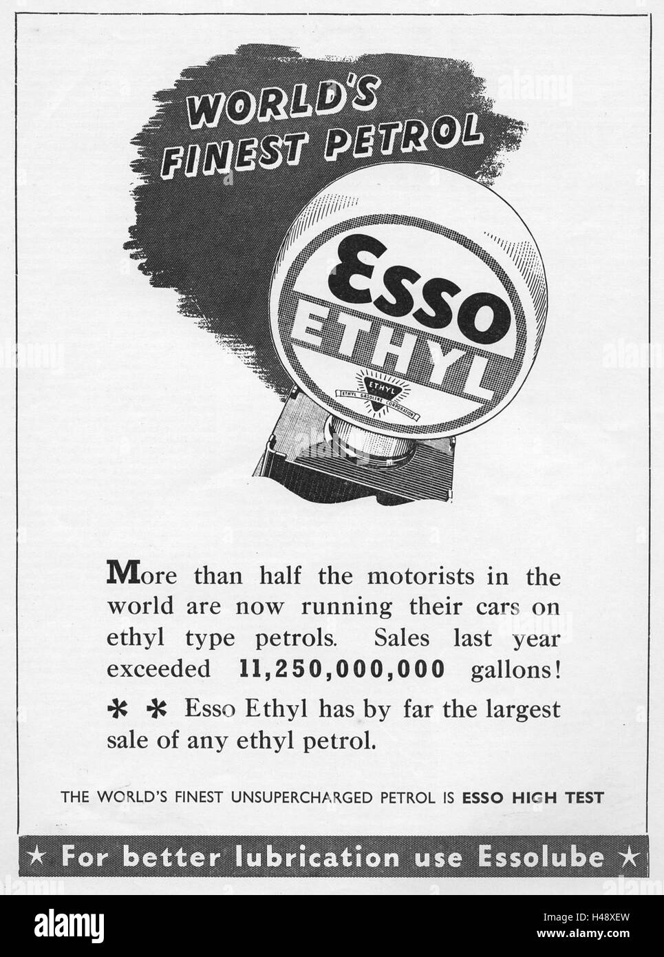 Esso Advert Stock Photos & Esso Advert Stock Images - Alamy
