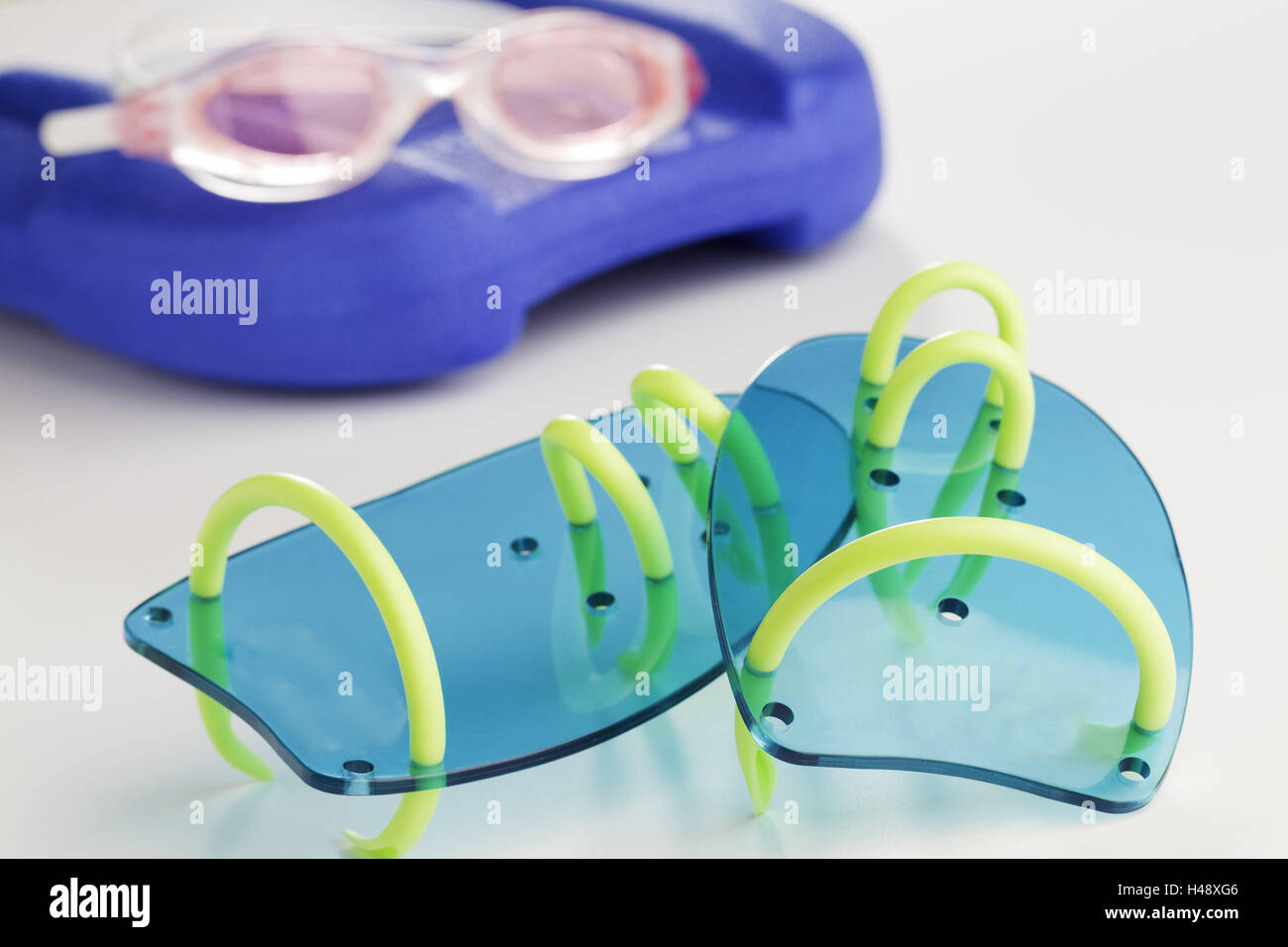 Swimming springboard and swimming glasses hi-res stock photography and ...