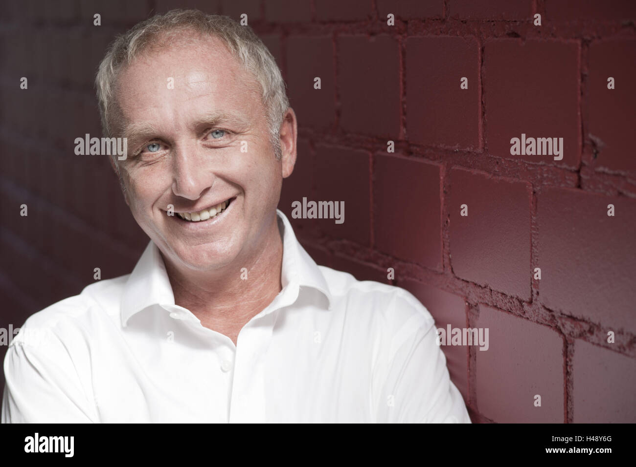 Man, smile, portrait Stock Photo - Alamy