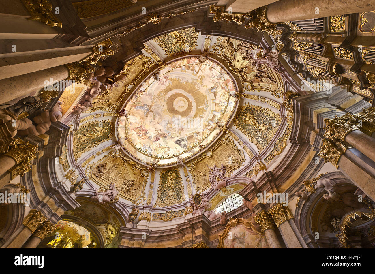 Germany, Bavaria, Lower Bavaria, Danube Valley, Weltenburg, monastery ...