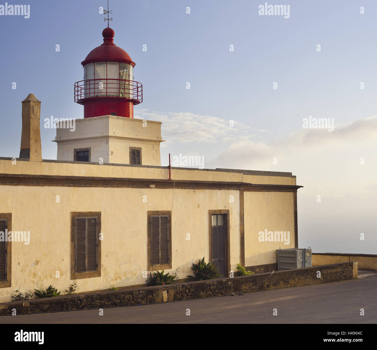 Lighthouse in the Ponta do Pargo, Madeira, Portugal Stock Photo - Alamy