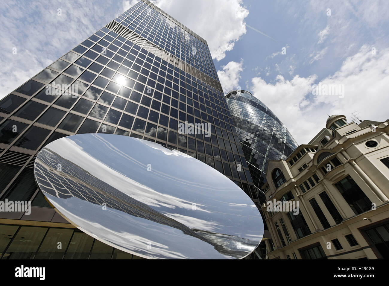 Aviva Tower, modern architecture, Saint Mary Axe, London, England, UK ...