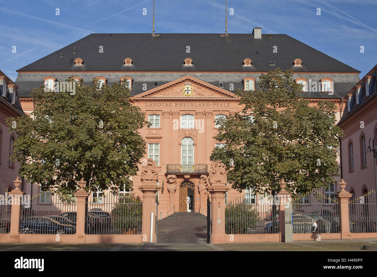 Germany, Rhineland-Palatinate, Mainz, Landtag building Stock Photo - Alamy