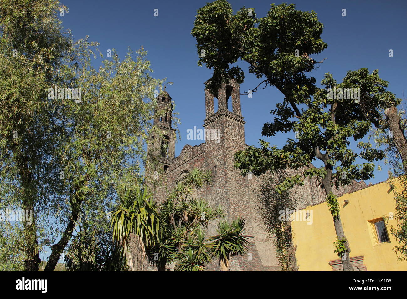 Tlatelolco, Square of three cultures in Mexico city Stock Photo - Alamy