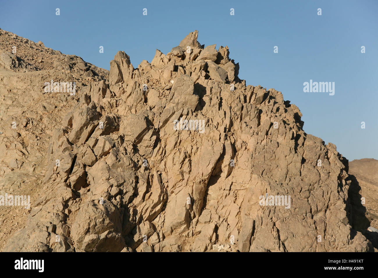 Egypt, desert, rock Stock Photo - Alamy