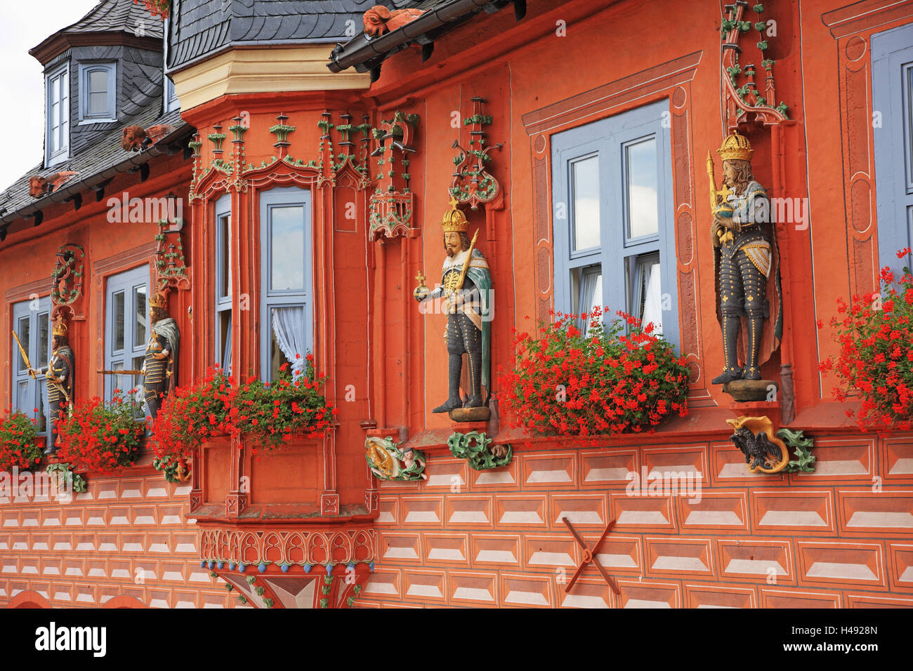 Germany, Lower Saxony, Harz (region), historical city of Goslar, UNESCO ...