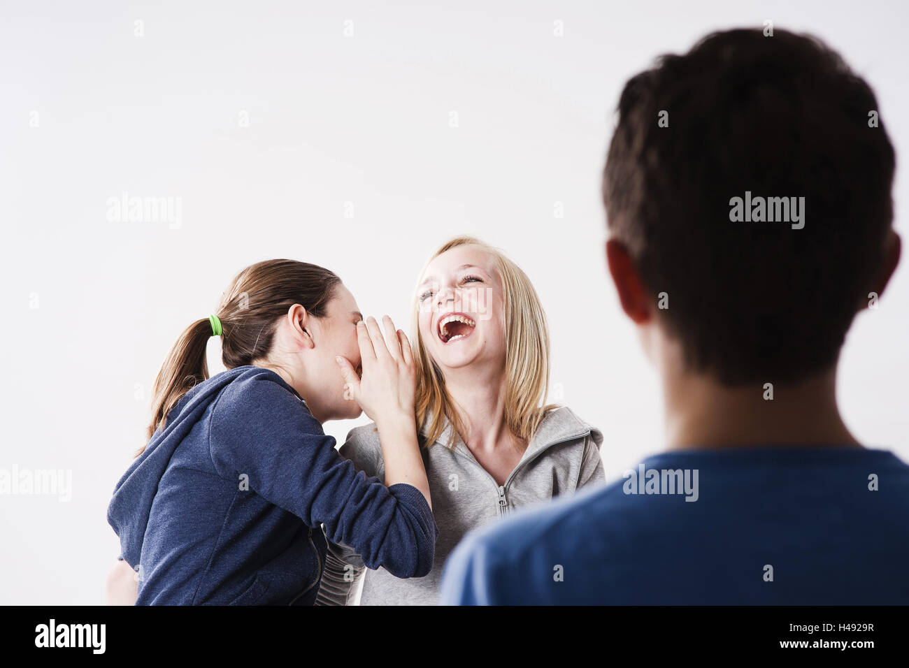 Laugh childishly hi-res stock photography and images - Alamy