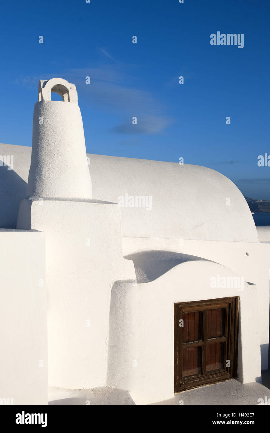 Greece, the Cyclades, Santorini, Oia, typical Cyclades architecture ...