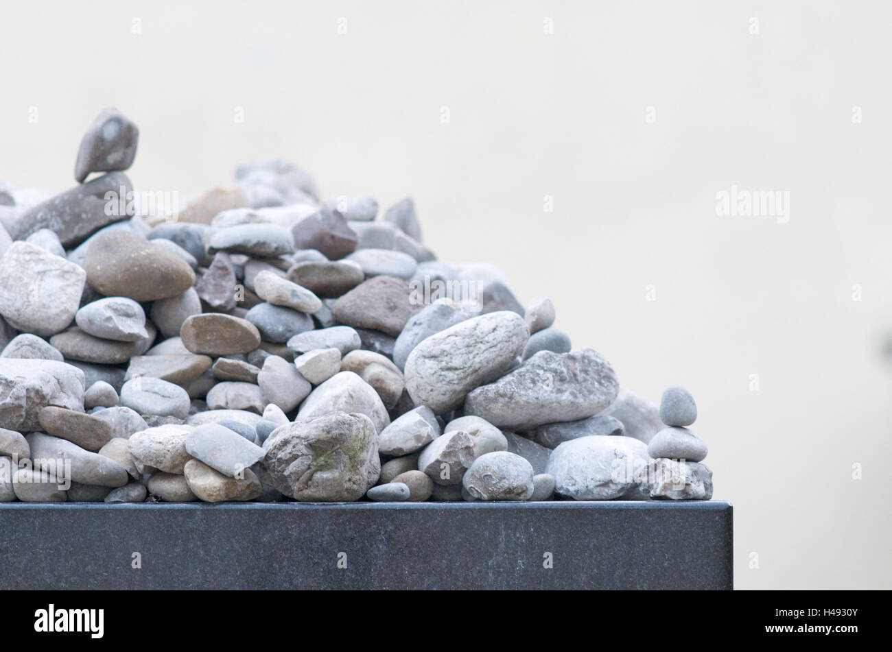 piled up stones on socket Stock Photo - Alamy