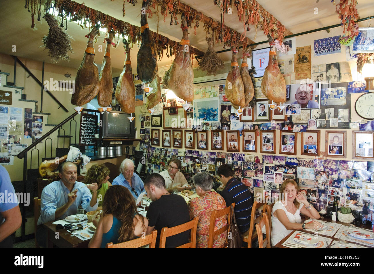 Restaurant 'Casa of Manolo', Ses Salines, Majorca, Spain Stock Photo ...
