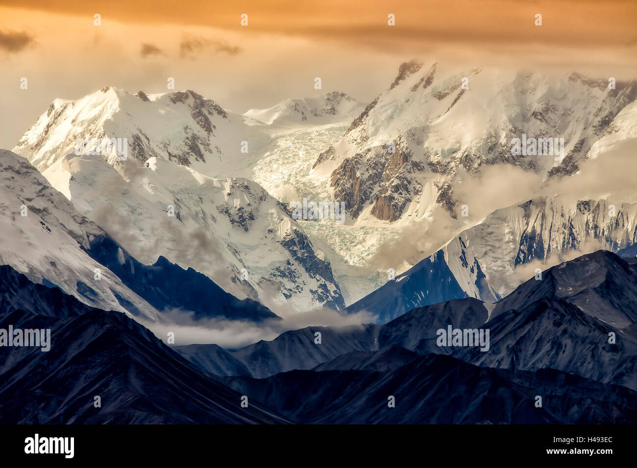 Denali/Mount McKinley, Alaska Stock Photo - Alamy