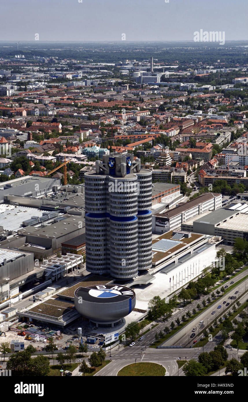 BMW high rise in Munich Stock Photo - Alamy