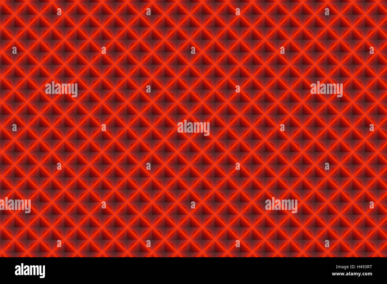 Abstract geometric pattern of red pyramids, 3D rendering Stock Photo ...