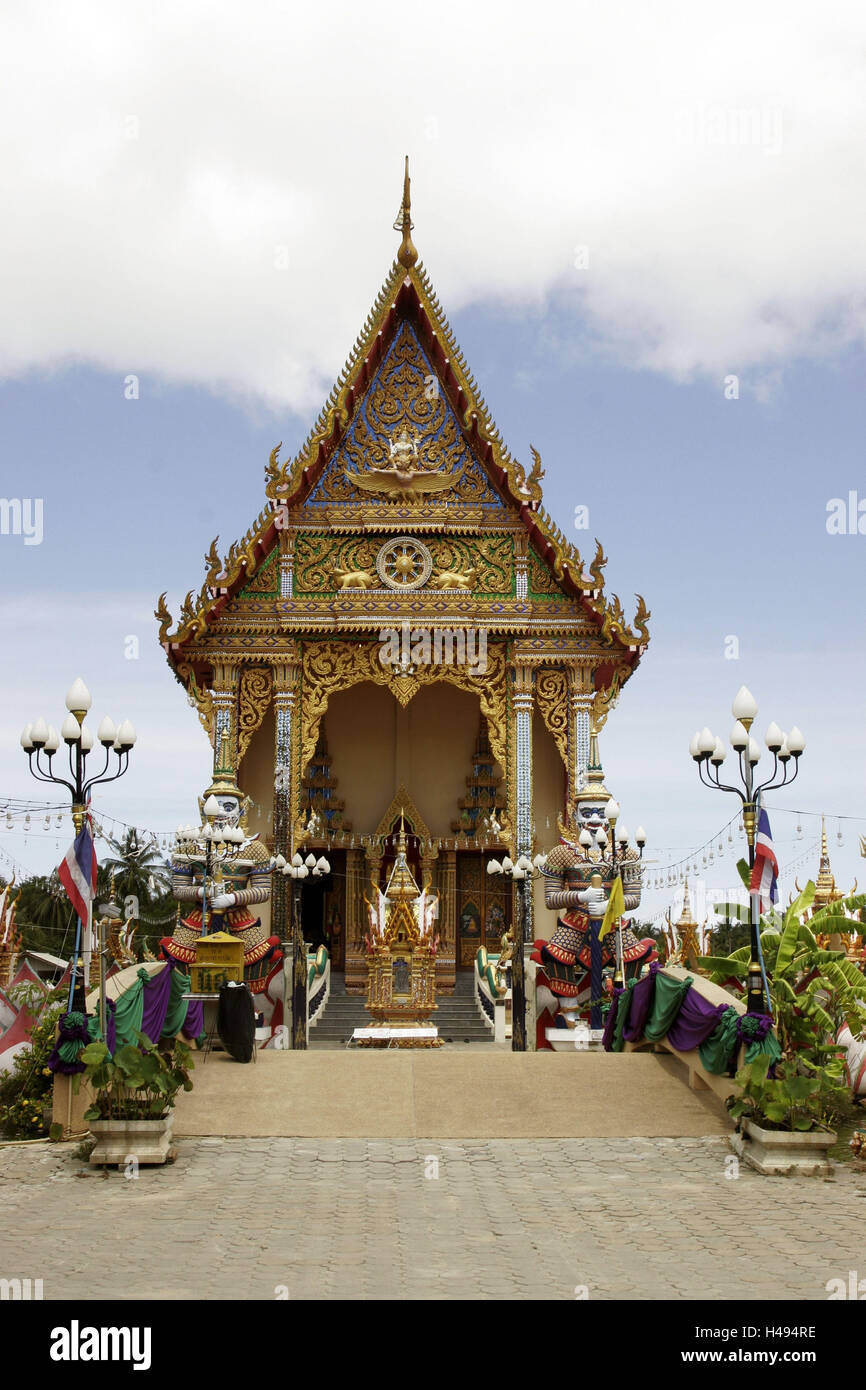 Thailand, Ko Samui, temple Stock Photo - Alamy