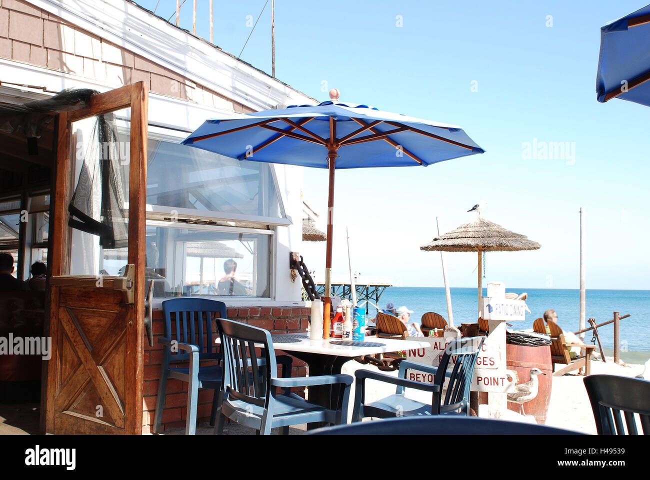 USA, California, beach bar Stock Photo - Alamy