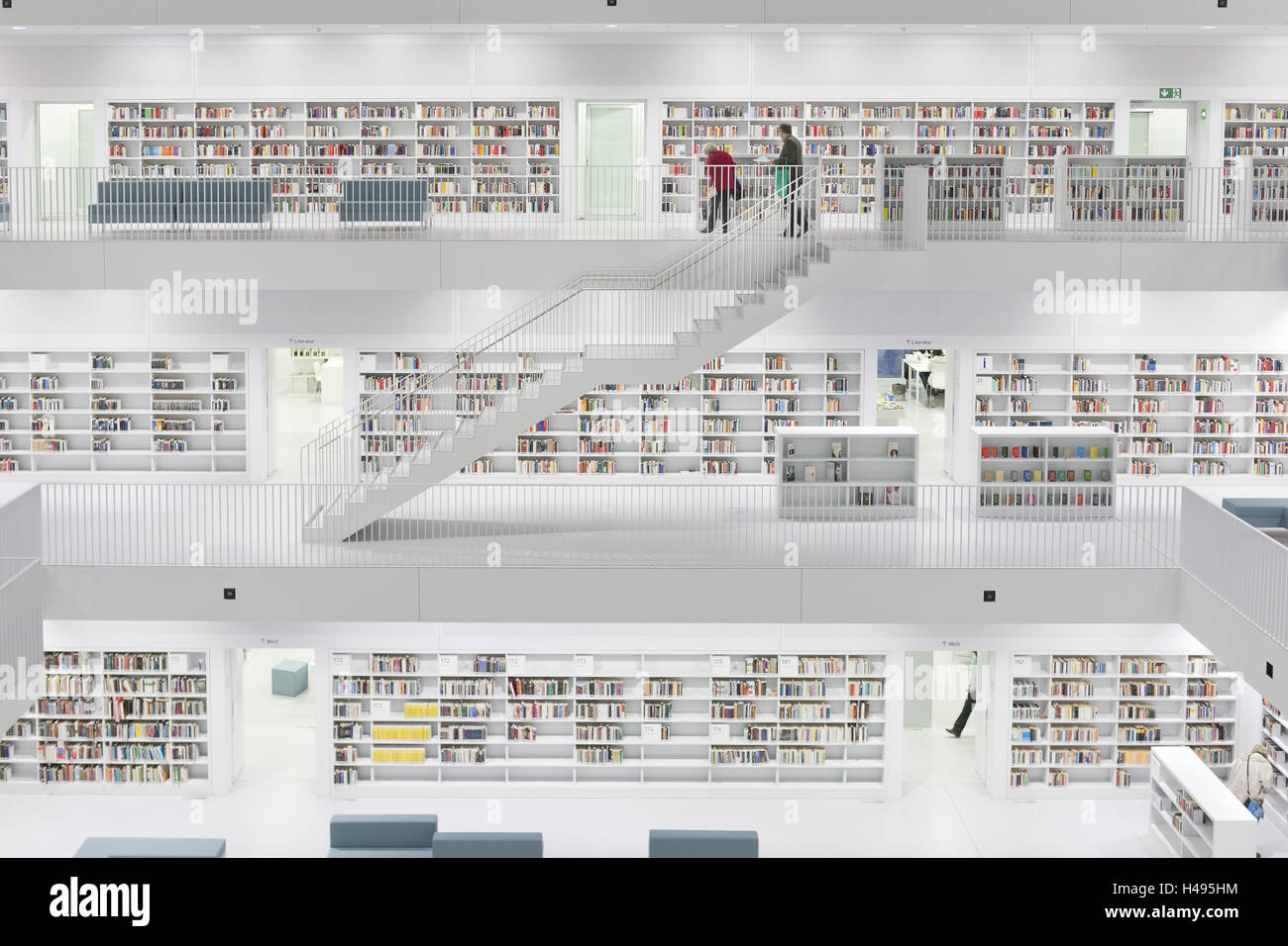 Stuttgart library design hi-res stock photography and images - Alamy