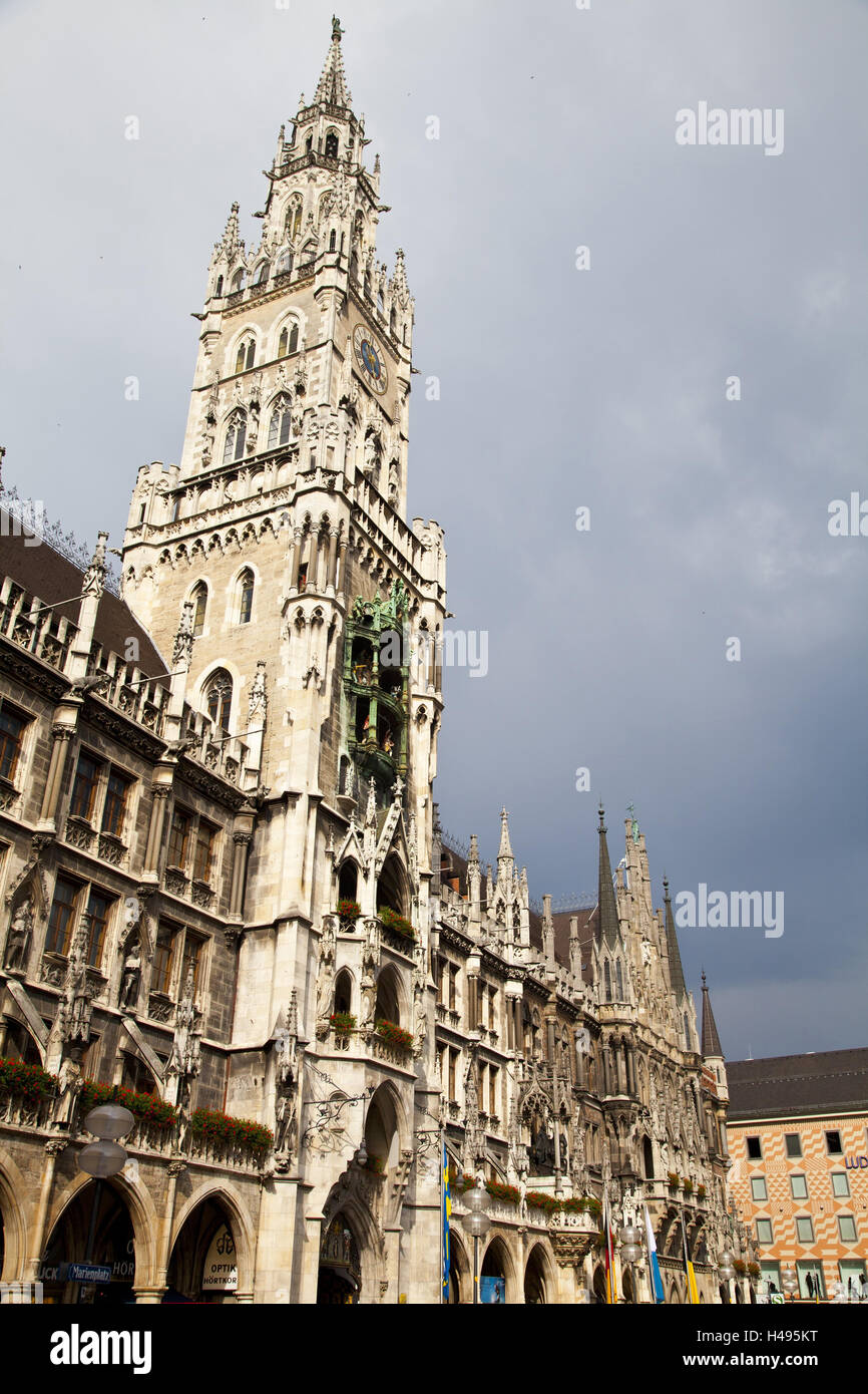 City hall munich germany hi-res stock photography and images - Alamy