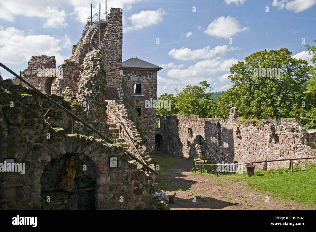 Hohenstein castle burg hohenstein germany hi-res stock photography and ...