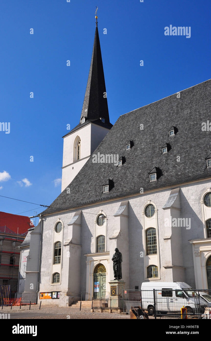 Germany, Thuringia, Weimar, Herderplatz, town church, Peter and Paul ...