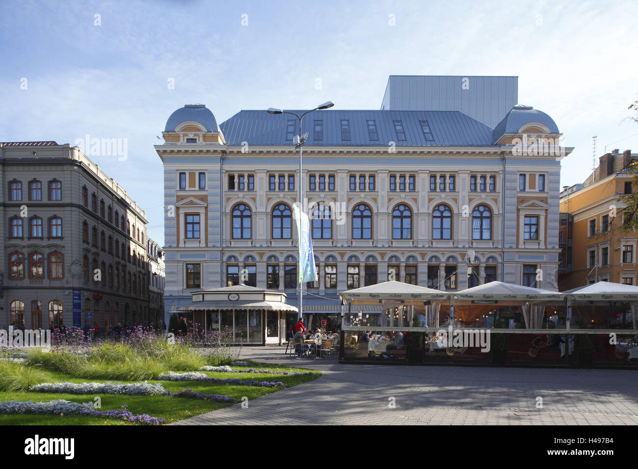 Latvia riga livu laukums square hi-res stock photography and images - Alamy