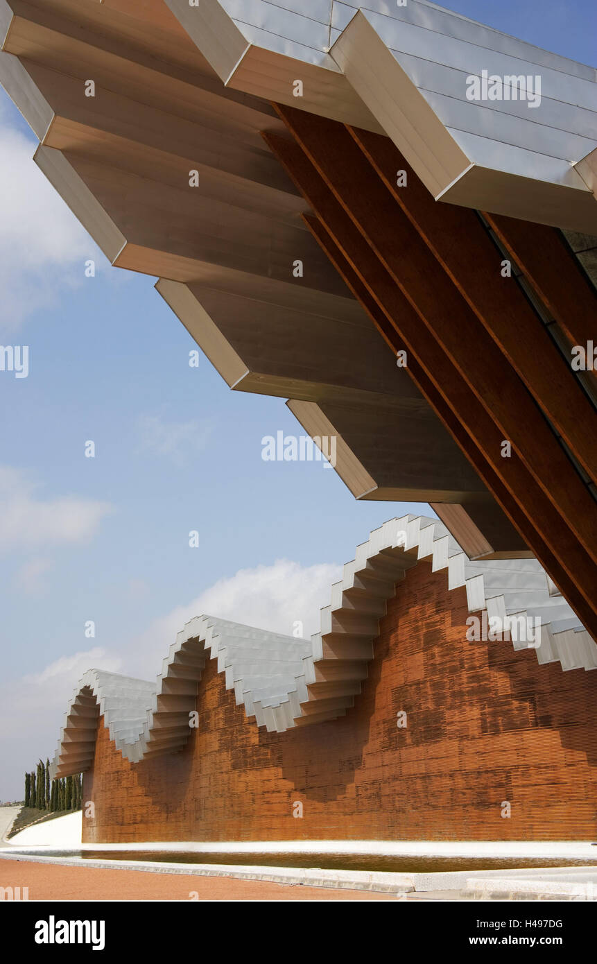 Spain, Laguardia, vineyard, Bodegas Ysios, architecture, Europe, La ...