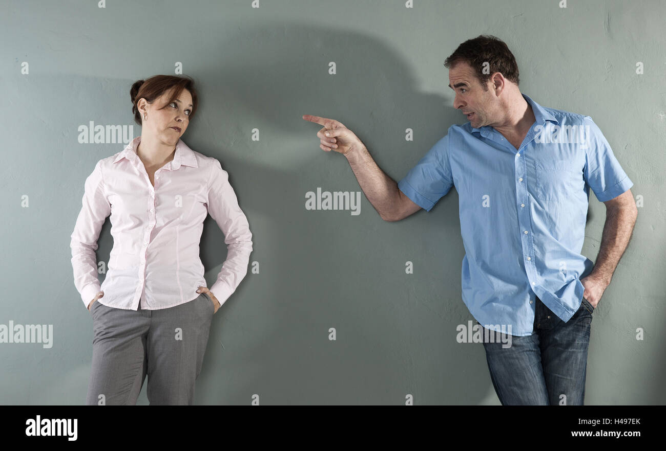 Couple, fight, conflict Stock Photo - Alamy