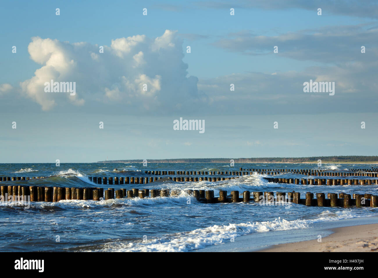 The Baltic Sea, Darß, Ahrenshoop, beach Stock Photo - Alamy