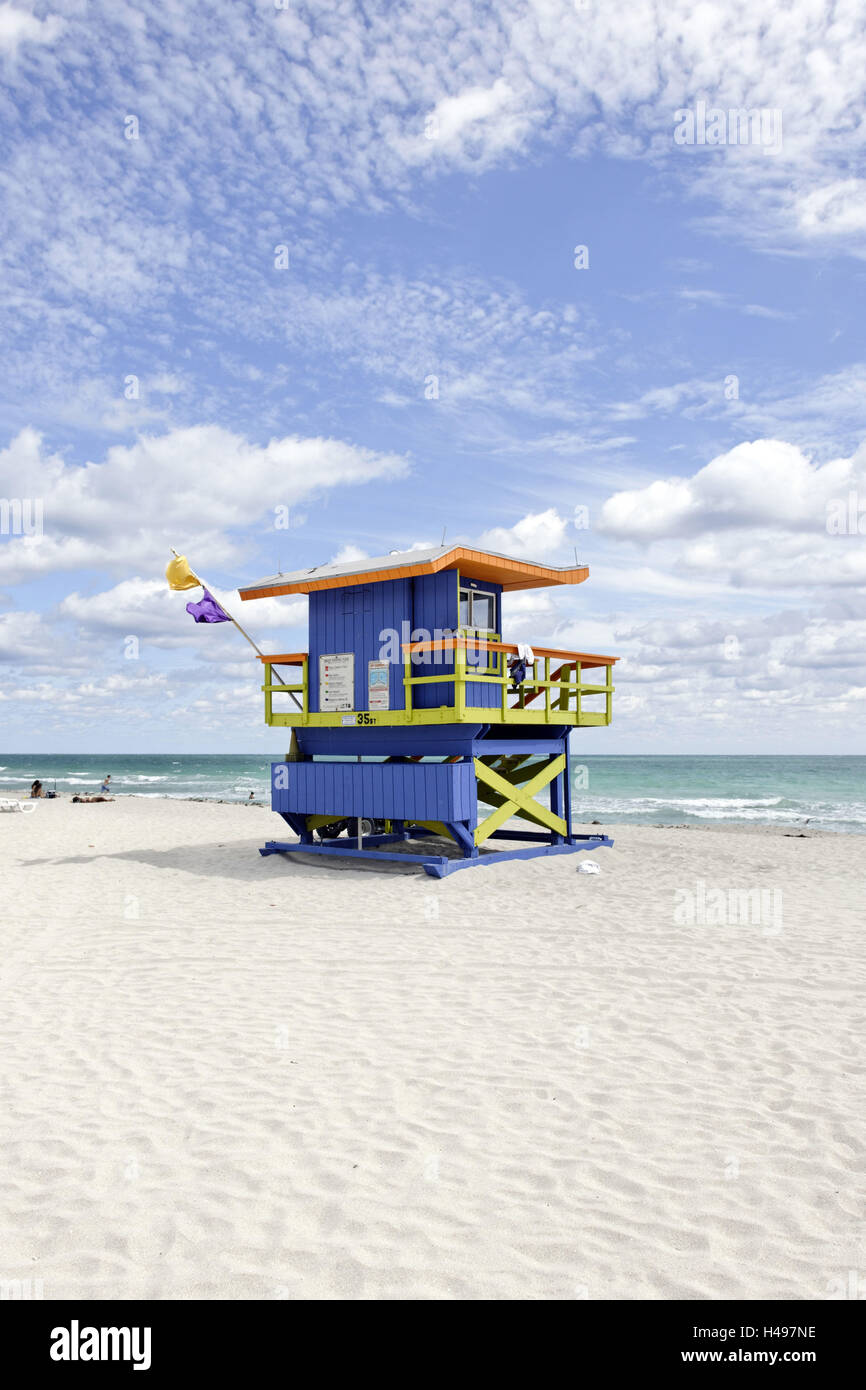 Usa florida miami beach watchtower hi-res stock photography and images ...